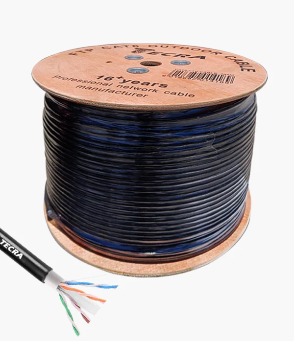 Bobina Cable Red UTP Cat6 Exterior Doble Chaqueta 305M – TECRA CABLE ...